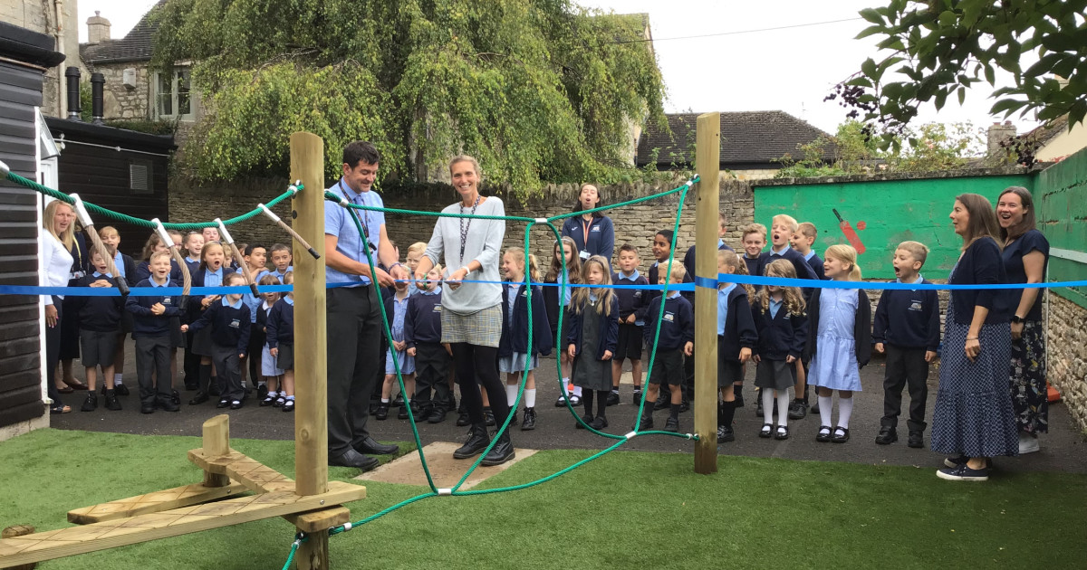 New Playground | Eastcombe Primary School